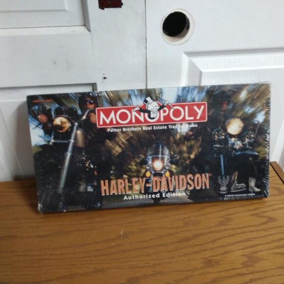 Parker Brothers | Games | Harley Davidson Monopoly Board Game | Poshmark